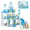 Friends Frozen Castle Building Kit Princess Magical Ice Palace, for ...