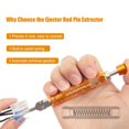 DAP-D173 Ejector Rod Pin Extractor,Mini-Fit Jr Extraction Tool ...