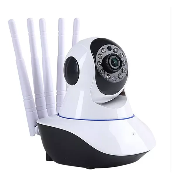 Camara Seguridad Wifi Ip360 Infrarrojo Sensor 5 Antena 1080p | Bodega ...
