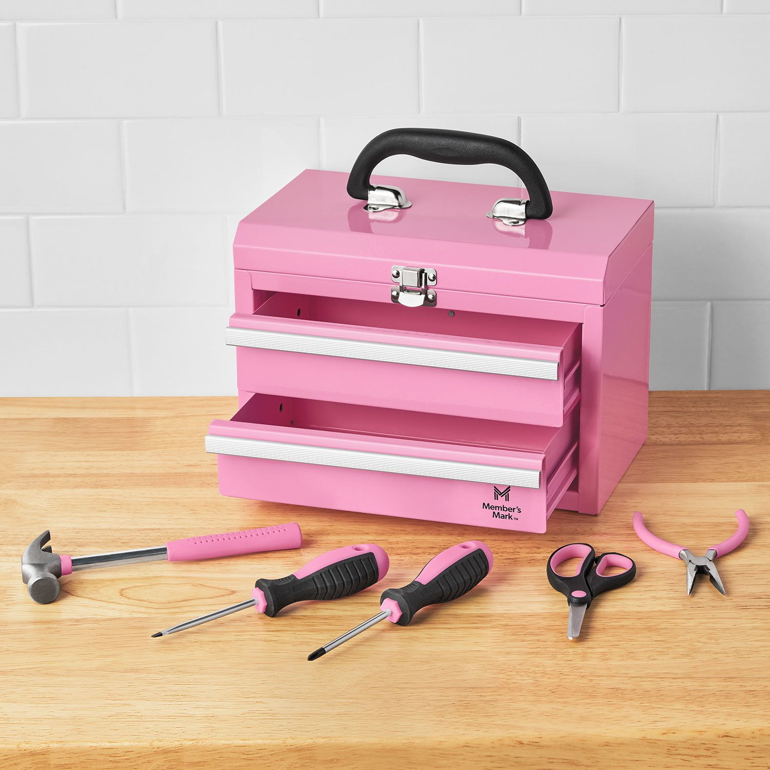 Member's Mark 11" Toolbox With 5-Piece Tool Set, Various Colors ...