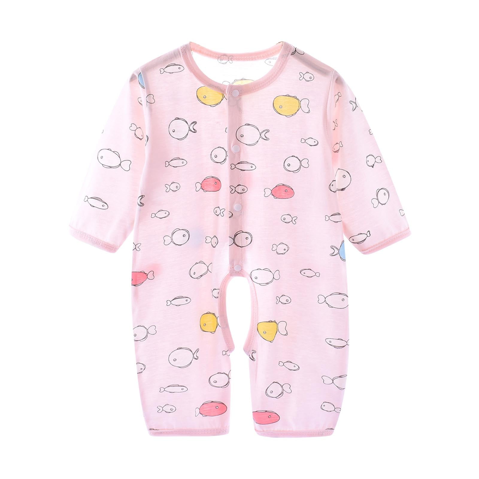 Click here for Lovzfmll Bodysuit For Little Girls  Fish Print Cot... prices