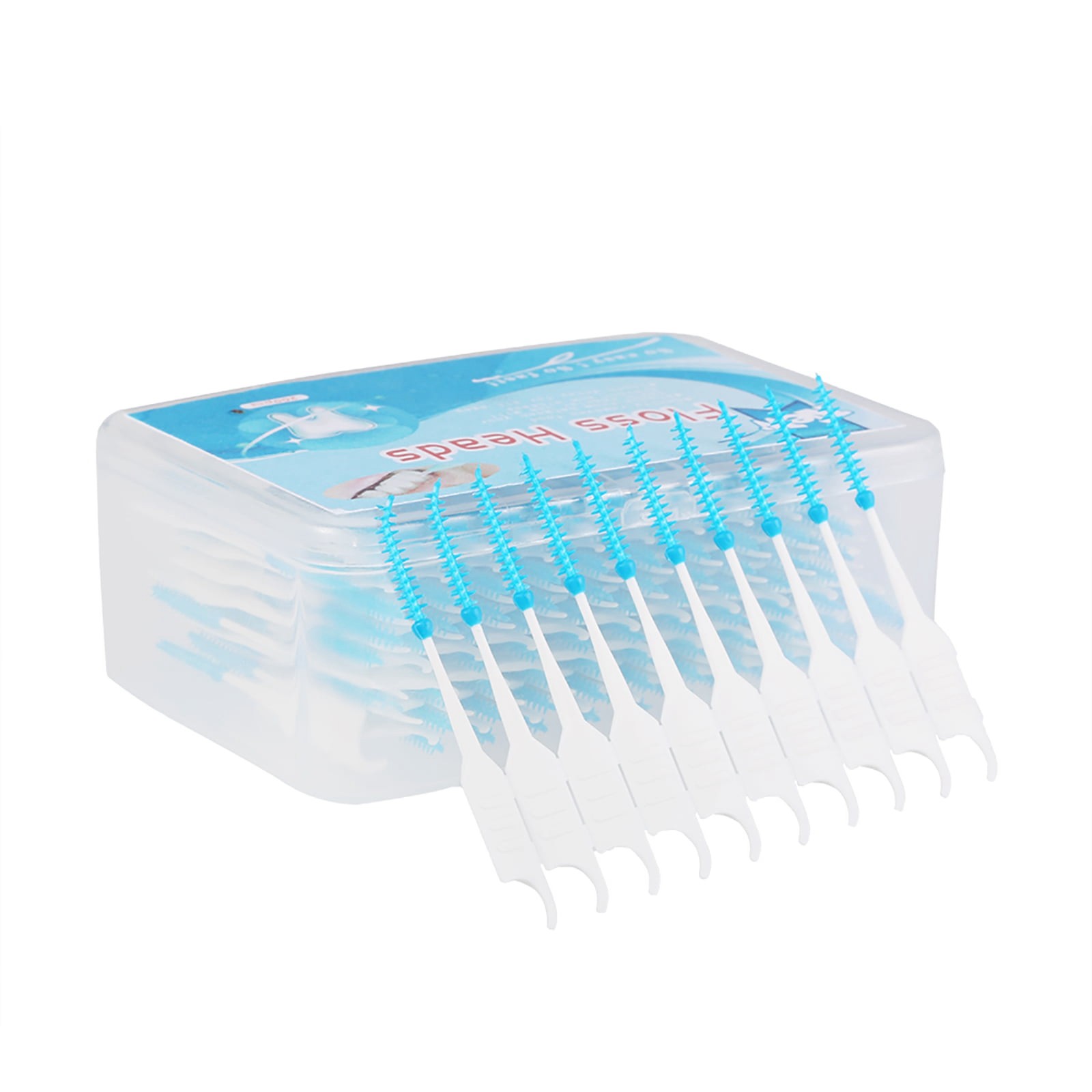 Umitay 200 Pieces Of Floss Brushing Teeth Between Teeth Toothpicks Soft ...