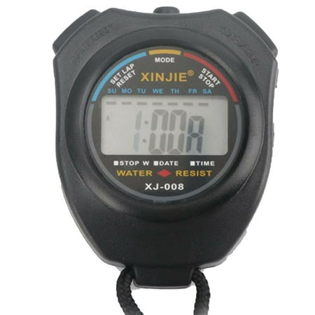 BJYX Professional Handheld LCD Chronograph Handheld Sports Stopwatch ...