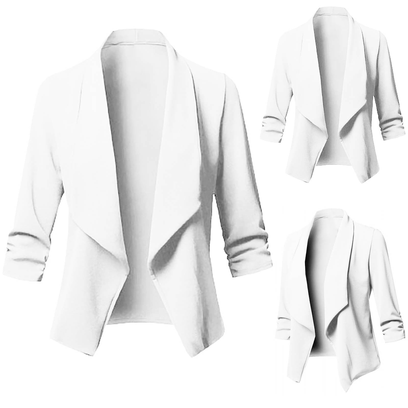 Click here for Egnmcr Womens Blazer Jackets  Long Sleeve Lapel Op... prices