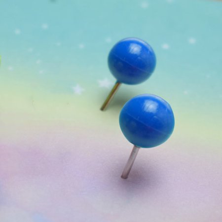 300pcs Map Pin Office Ball Head map push pin stainless Stainless Steel ...