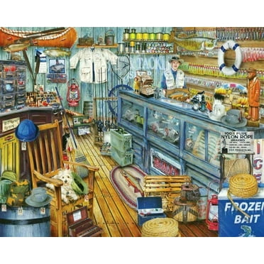 The Hunting Lodge 1000 Piece Jigsaw Puzzle - Walmart.com