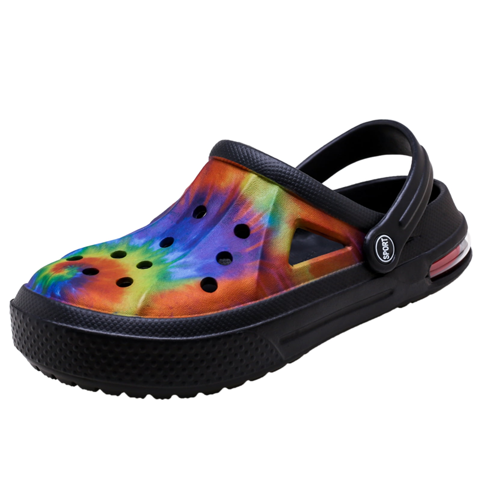 Men Women Garden Shoes Summer Beach Clogs Sandals with Adujustable ...