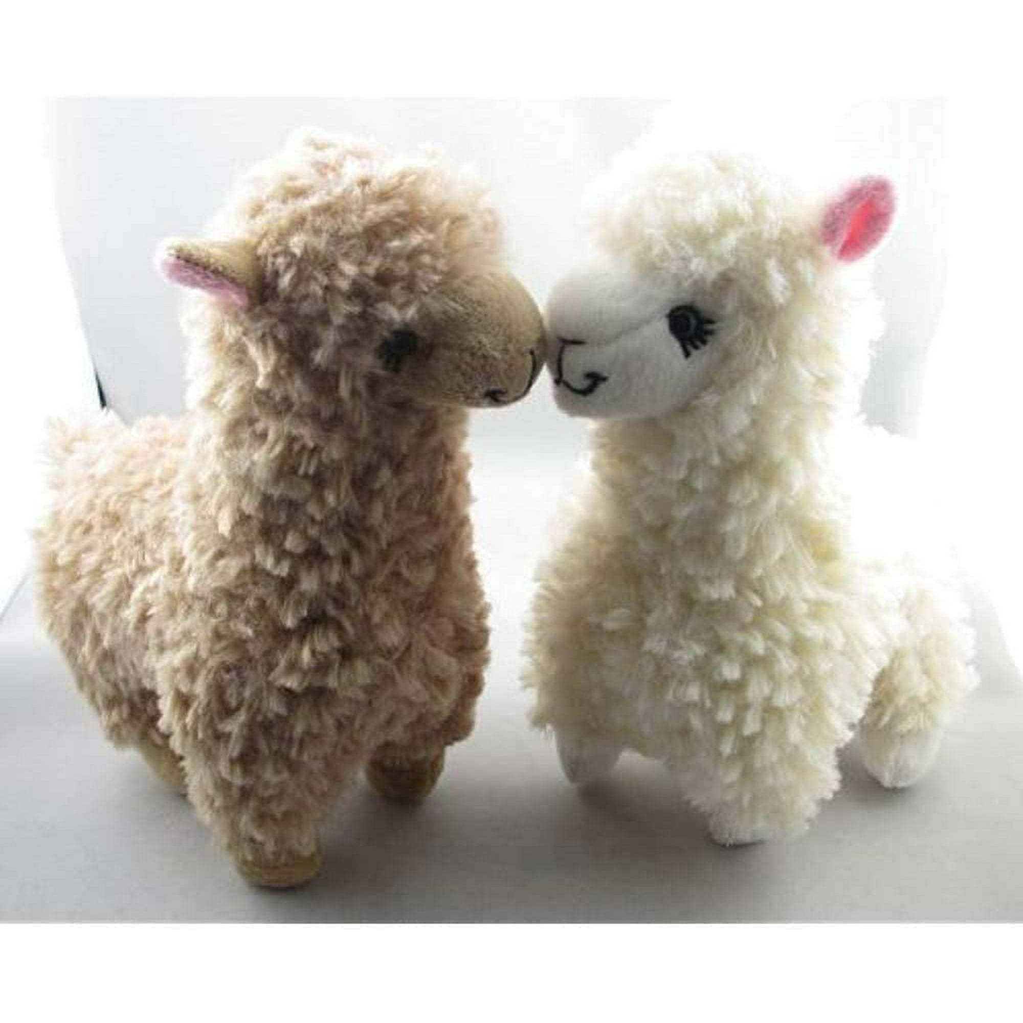 Click here for Qingmaihe 2pcs Cute Alpaca Plush Toy Camel Cream L... prices