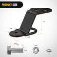 Nilight ATV/UTV Three-Way Hitch, 3500lbs, 3" Drop/Rise - Walmart.com