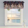 4th of July Fireworks Kitchen Valances for Windows 42x12 Inch Kitchen ...