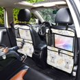 2Pack Car Back Seat Organizer Antique Nylon Fabric Thickened Waterproof ...