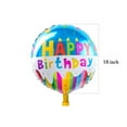 Happy Birthday Balloons, 18 in, 50 pcs with Ribbons - Walmart.com