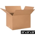 Box Partners Corrugated Boxes 28" x 24" x 20" Kraft 10/Bundle 282420 ...