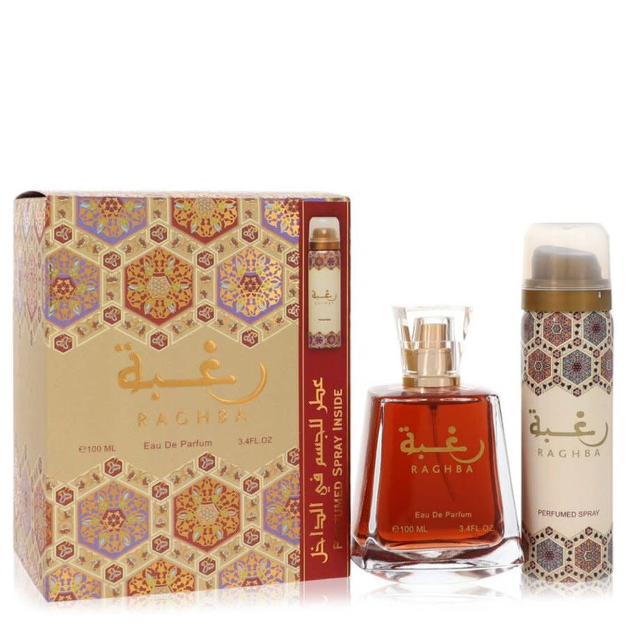 Lattafa Raghba Gift Set Fragrances 6225709721238 - Walmart.com