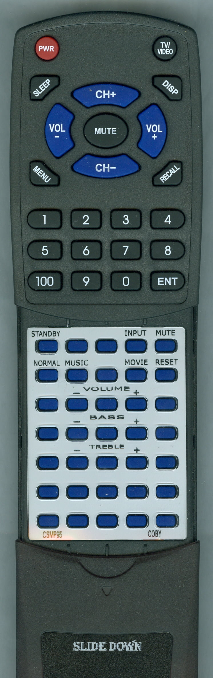 Replacement Remote for COBY CSMP95, RTCSMP95 - Walmart.com