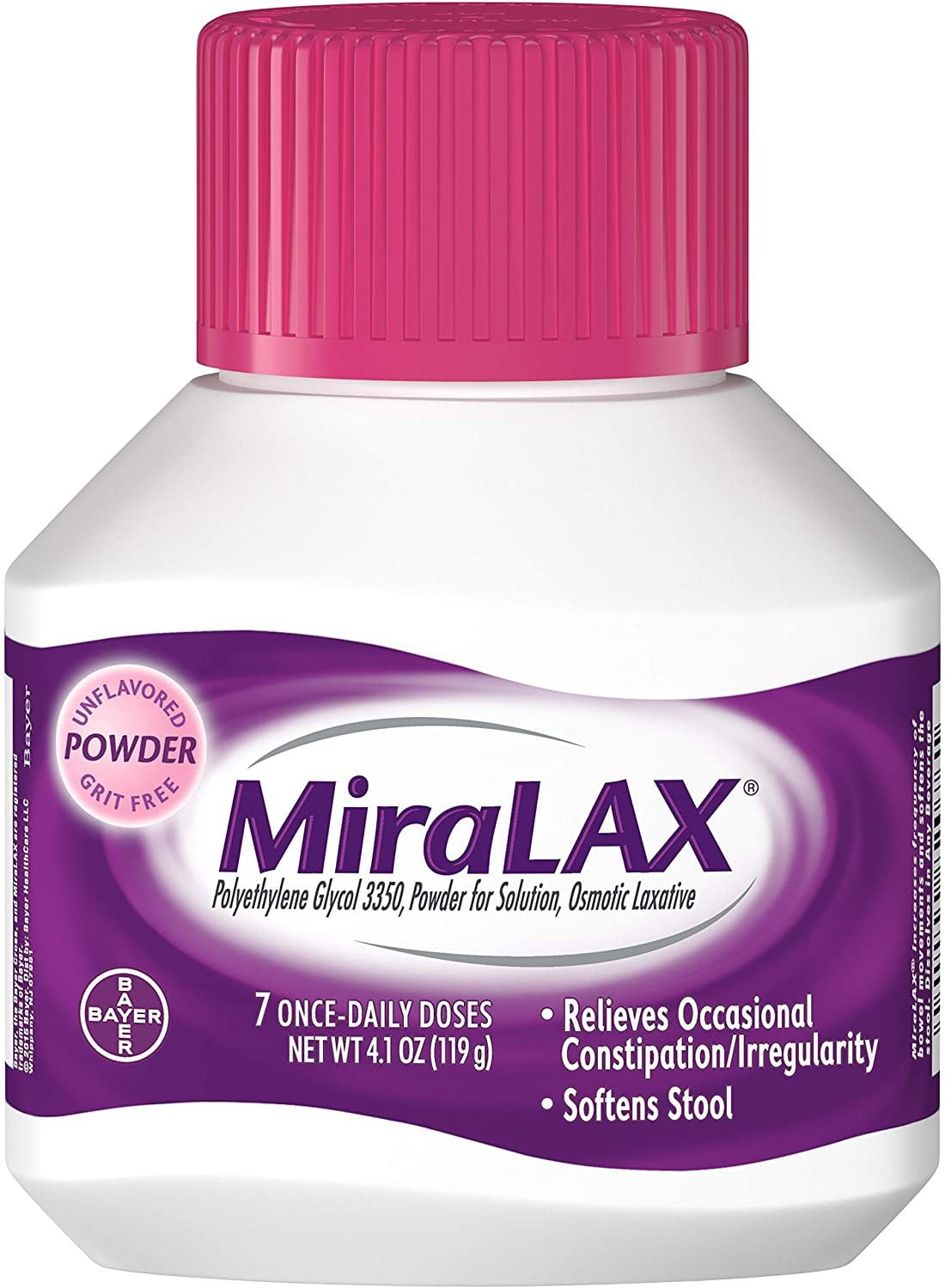 Miralex Powder Solution Osmotic Laxative 4.1 oz - Walmart.com