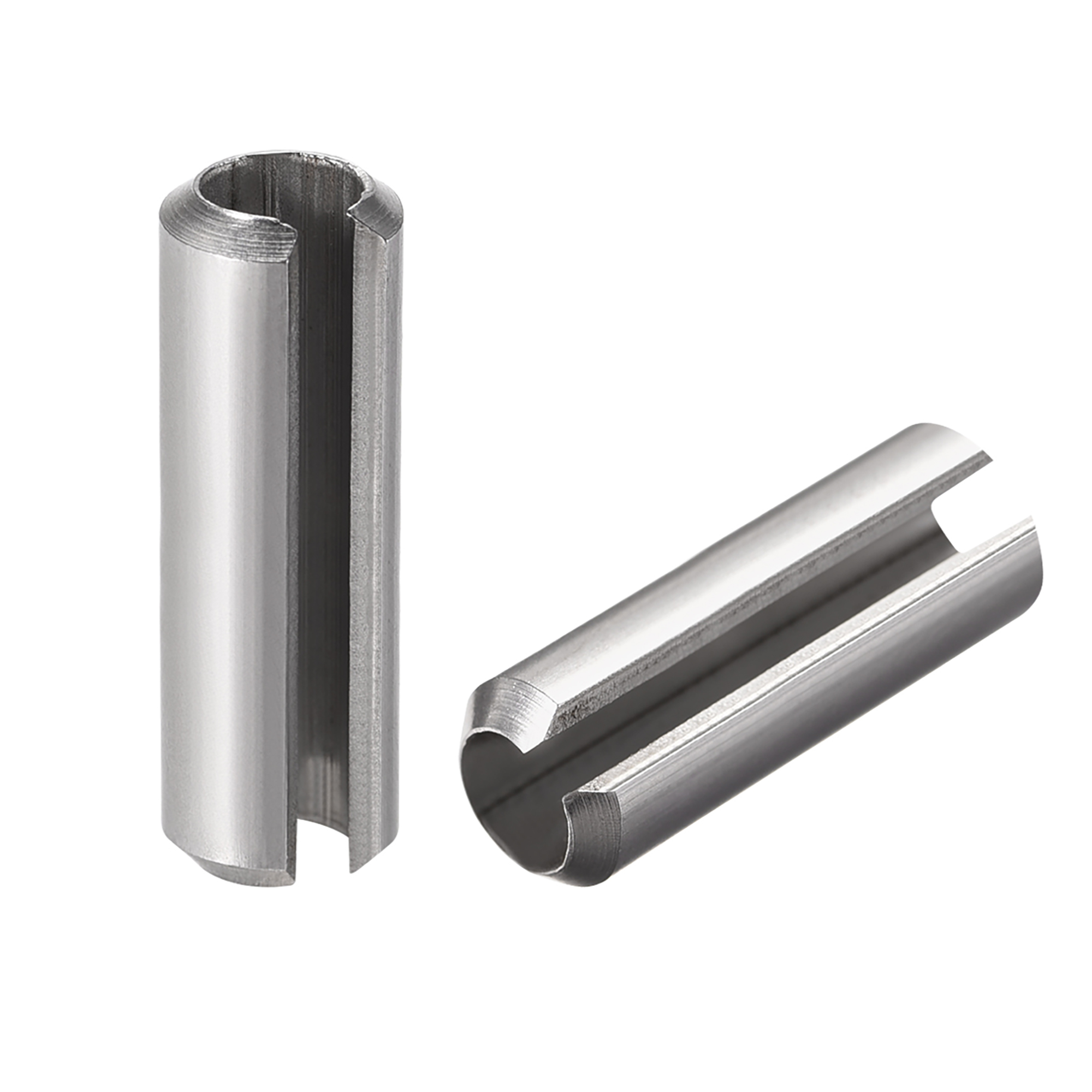 Slotted Spring Pin M8 x 50mm 304 Stainless Steel Split Spring Roll ...