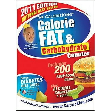 CalorieKing 2023 Larger Print Calorie, Fat & Carbohydrate Counter (Paperback) - Walmart.com