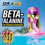 C4 Performance Energy Drink, Zero Sugar, Grape Flavor, Pack of 12 16oz ...