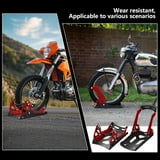 Motorcycle Wheel Chock Trailer 3000lb Capacity Adjustable Heavy Duty ...
