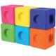Rubbabu Rubbablox Natural Rubber Foam Blocks for Building Set- Safe ...