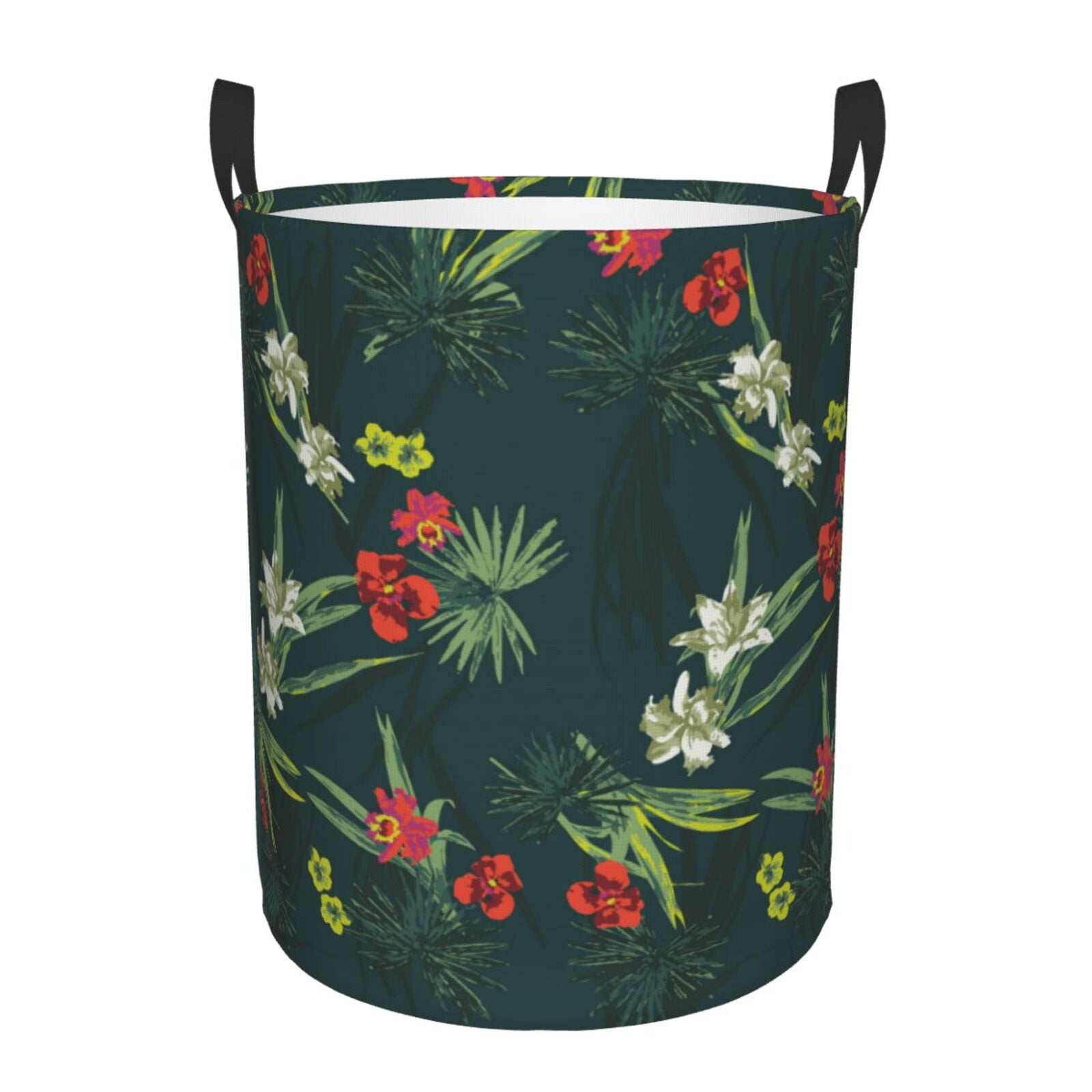 ZNDUO Round Laundry Basket, Waterproof Collapsible Laundry Baskets with ...