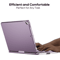 edaiser Swivel Keyboard Case Compatible with iPad 10.2 inch 9th 8th 7th ...