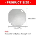 5Lots Octagon Shape Electrical Box Covers Rusts Resistant Galvanized ...