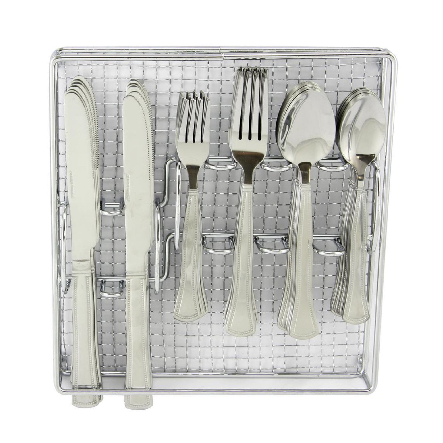 Gibson Home Grand Abby 61 Pc. Stainless Steel Flatware Set - Walmart.com
