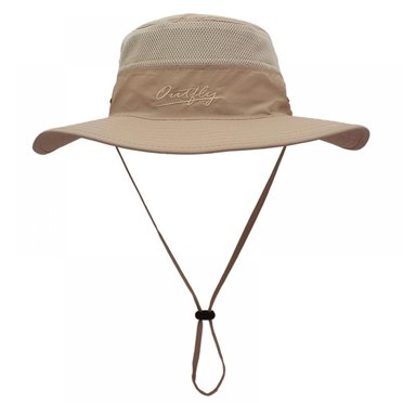 Solar Escape Outback Mens UV Protection UPF 50 Hat Khaki One Size ...