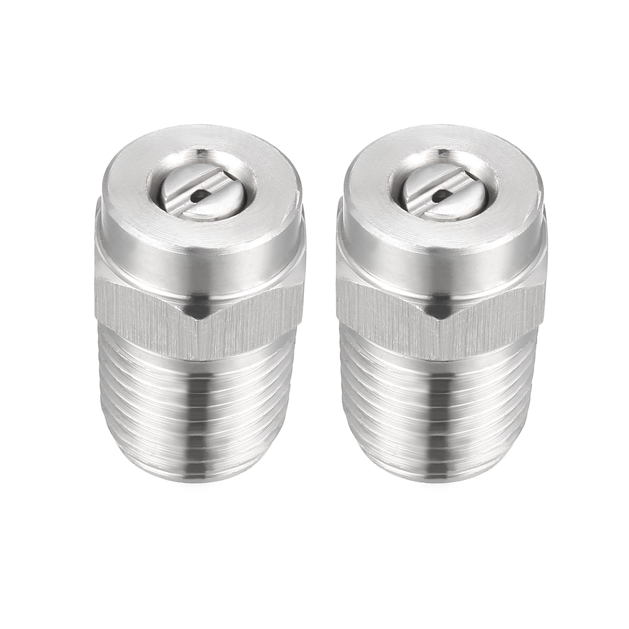 Uxcell 1/4 NPT Thread 15 Degree 1.2mm Orifice Diameter Spray Tip Nozzle ...