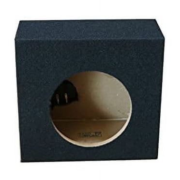 QPower Car Audio Quad 4 Hole 12 Inch Sealed Subwoofer Enclosure ...