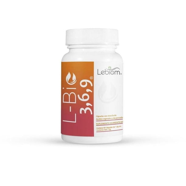 Suplemento 60 Cápsulas Omega 3,6,9 Protege Tu Corazón Lebiom Lebiom ...
