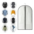Tripumer 10 Pcs Resistant Clothes Garment Bag, Coat Suit Cover, Zipper ...