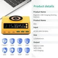 USB C Charging Station for Multiple Devices,110W 6-Ports GaN Chargers ...