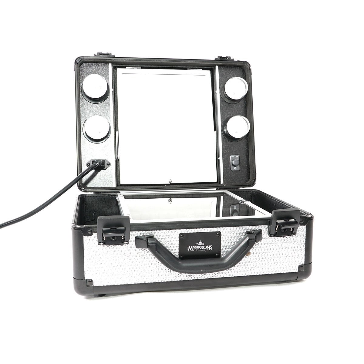 Impressions Vanity Slaycase Vanity Travel Case with Sparkle and LED ...