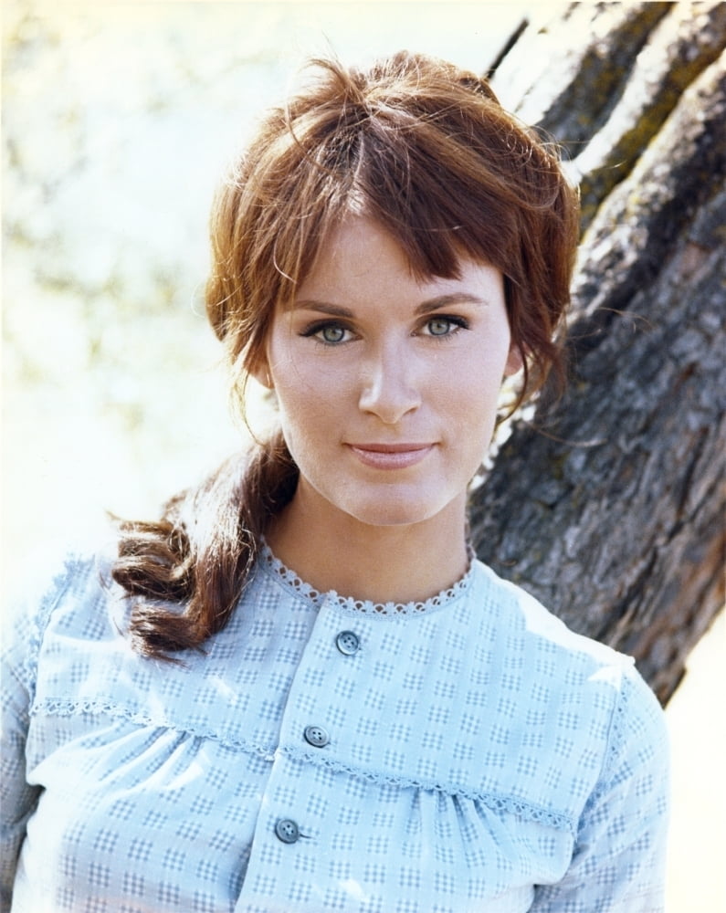 Susan Clark Posed In Blue Dress Photo Print 24 X 30