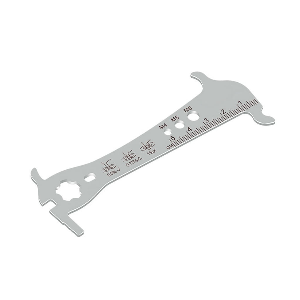 Stainless Steel Bike Chain Checker Wear Loss Indicator Chain steel ...