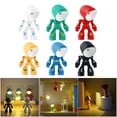 Portable Base Robot Night Lamp with Automatic Brightness Control for ...