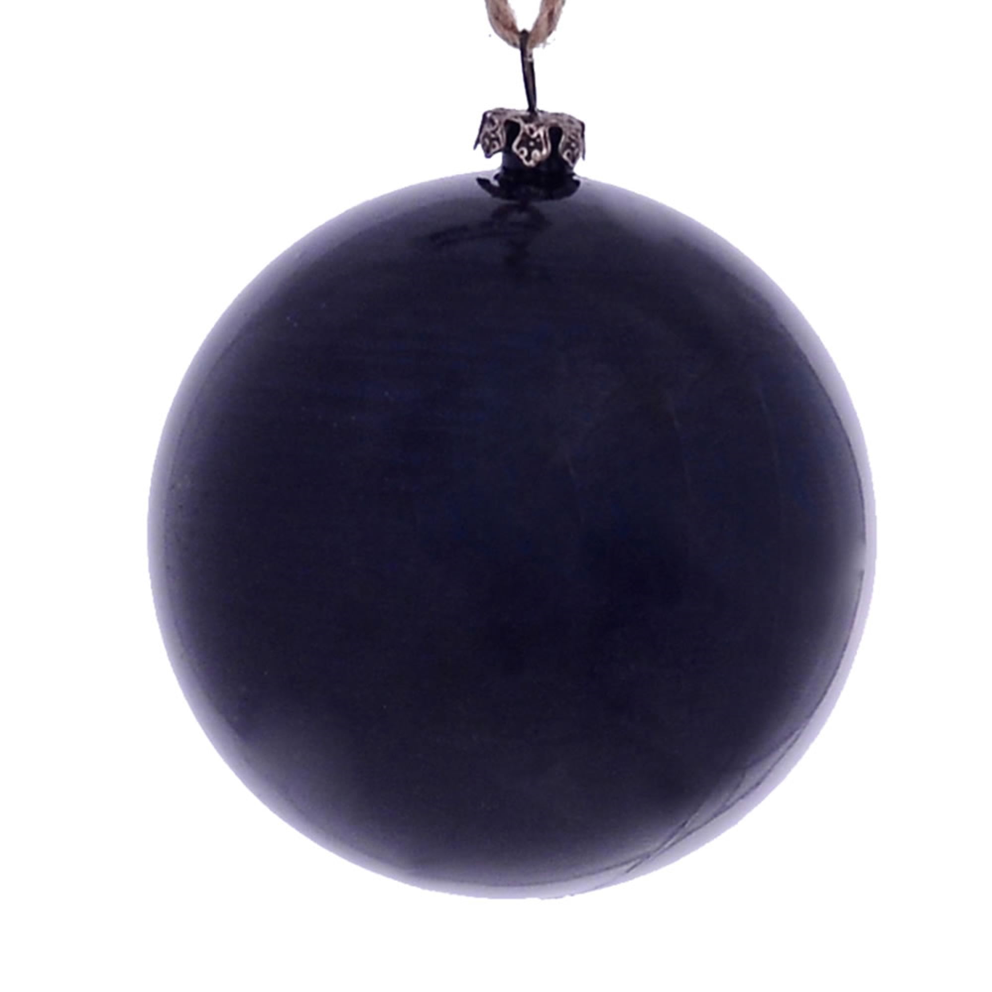 3" Midnight Blue Wood Grain Ball 6/Bag - Walmart.com