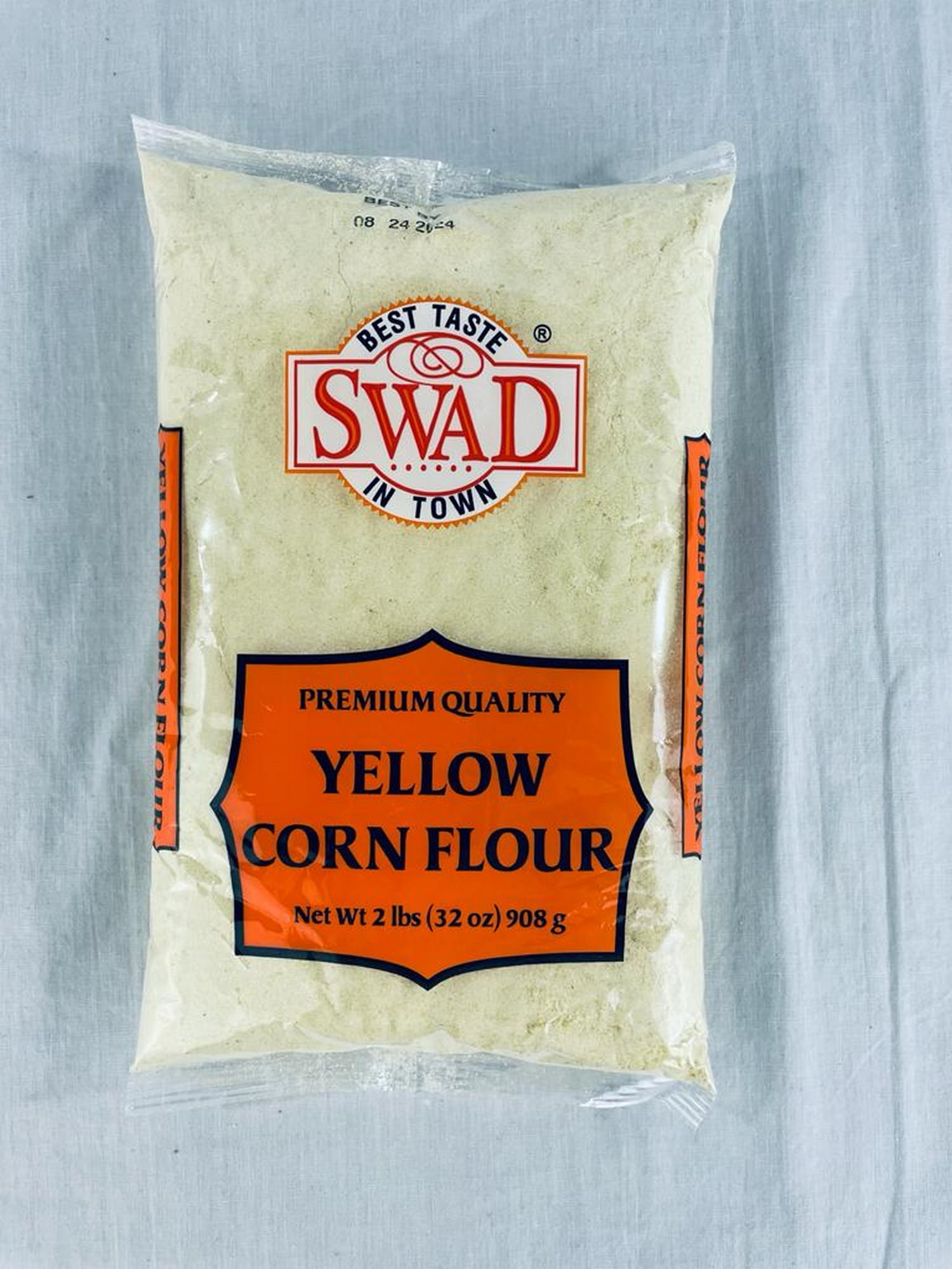 SWAD Yellow Corn Flour - 908 Grams (2lbs) - Walmart.com