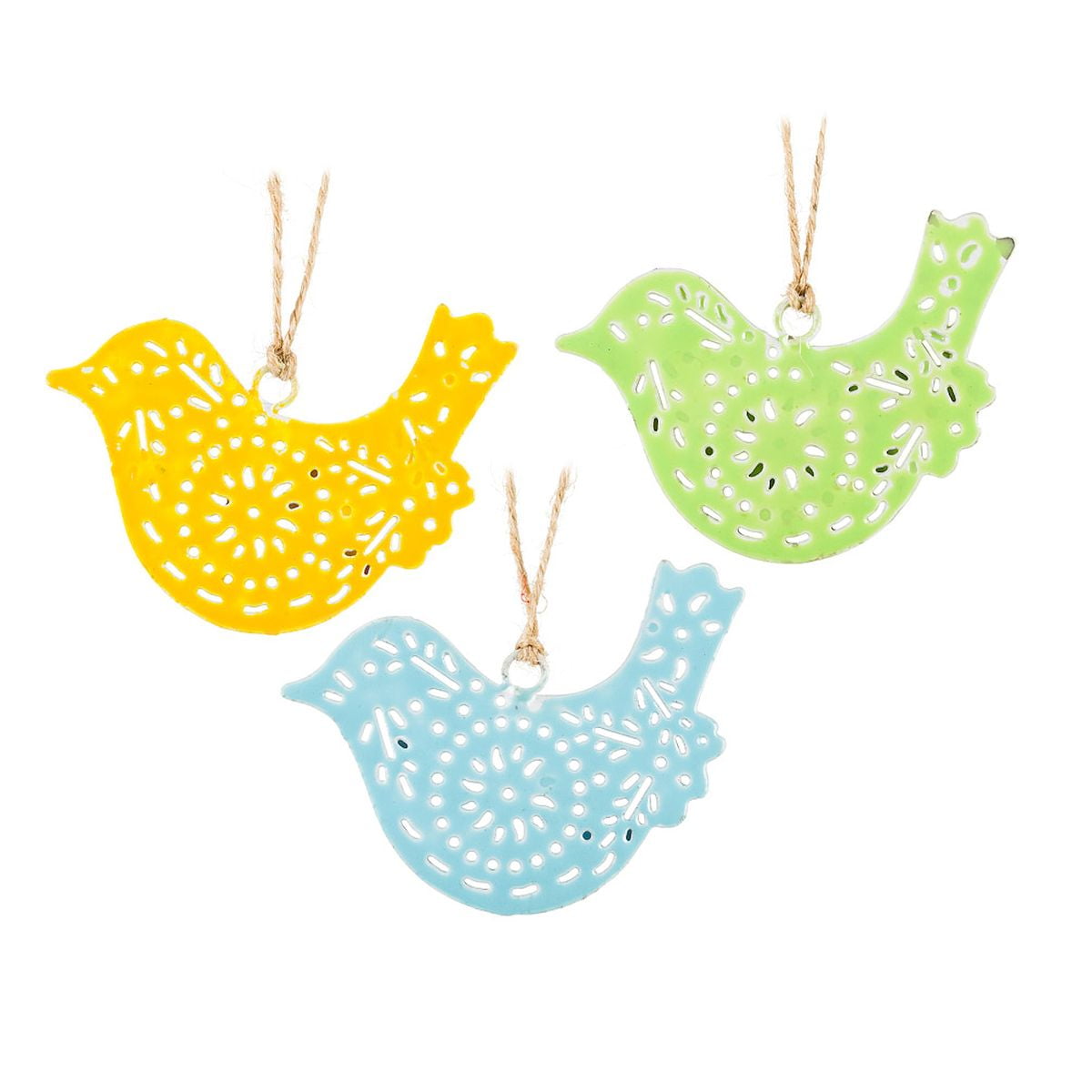 Set of 12 Cut-out Bird Ornament - Walmart.com