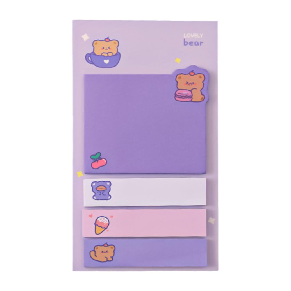 Wartleves Notas adhesivas de dibujos animados, nota de estudiante, nota ...