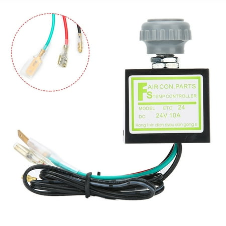 Window Air Electronic Thermostat Temperature Control 10A Car Air ...
