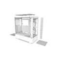 NZXT H5 Elite Mid Tower - All White CC-H51EW-01, SGCC Steel, Tempered ...
