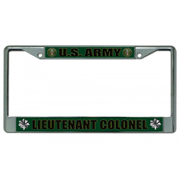 U.S. Army Lieutenant Colonel Chrome Frame - Walmart.ca