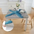 BANET Ocean Tablecloth, Coastal Nautical Table Cloth, Table Covers ...