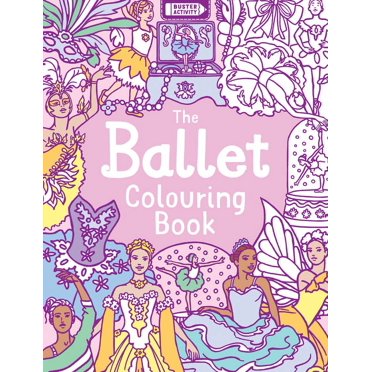 Dover Kids Coloring Books Ballet Class Coloring Book, (Paperback ...