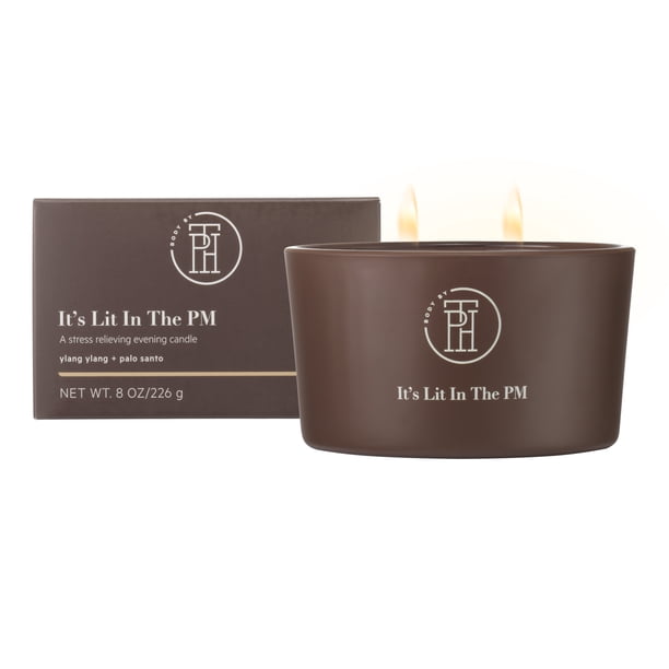 BODY BY TPH It’s Lit In The PM Aromatherapy Scented Soy Wax Blend ...