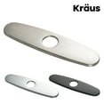 Kraus Kitchen Faucet 10” Deck Plate in Stainless Steel - Walmart.com